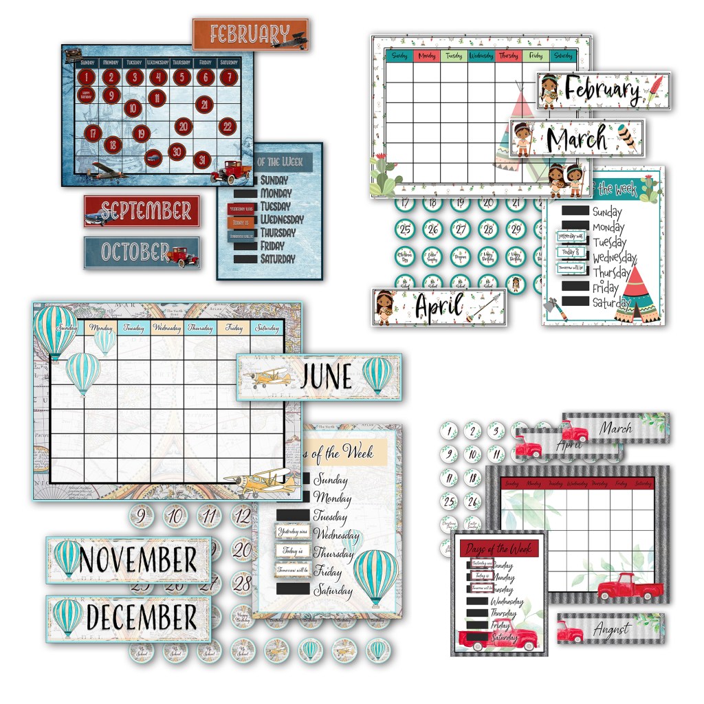 Shop - Calendars - Colour Your Class